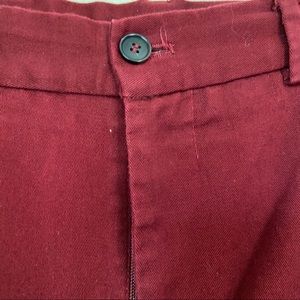 Zara | Pants | Zara Man Maroon Slacks | Poshmark